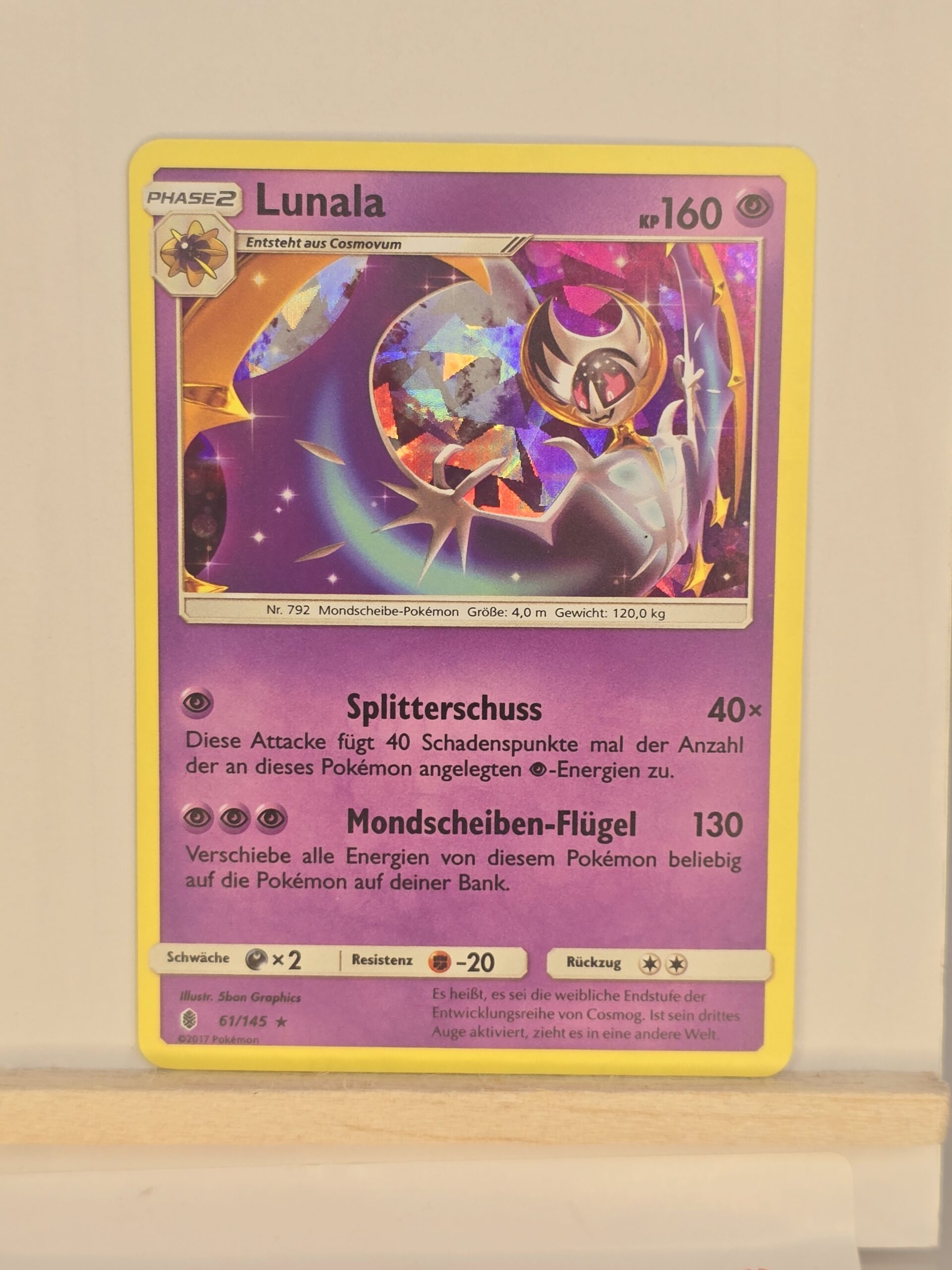 Lunala #61/145 Pokemon Guardians Rising – PokeBiH