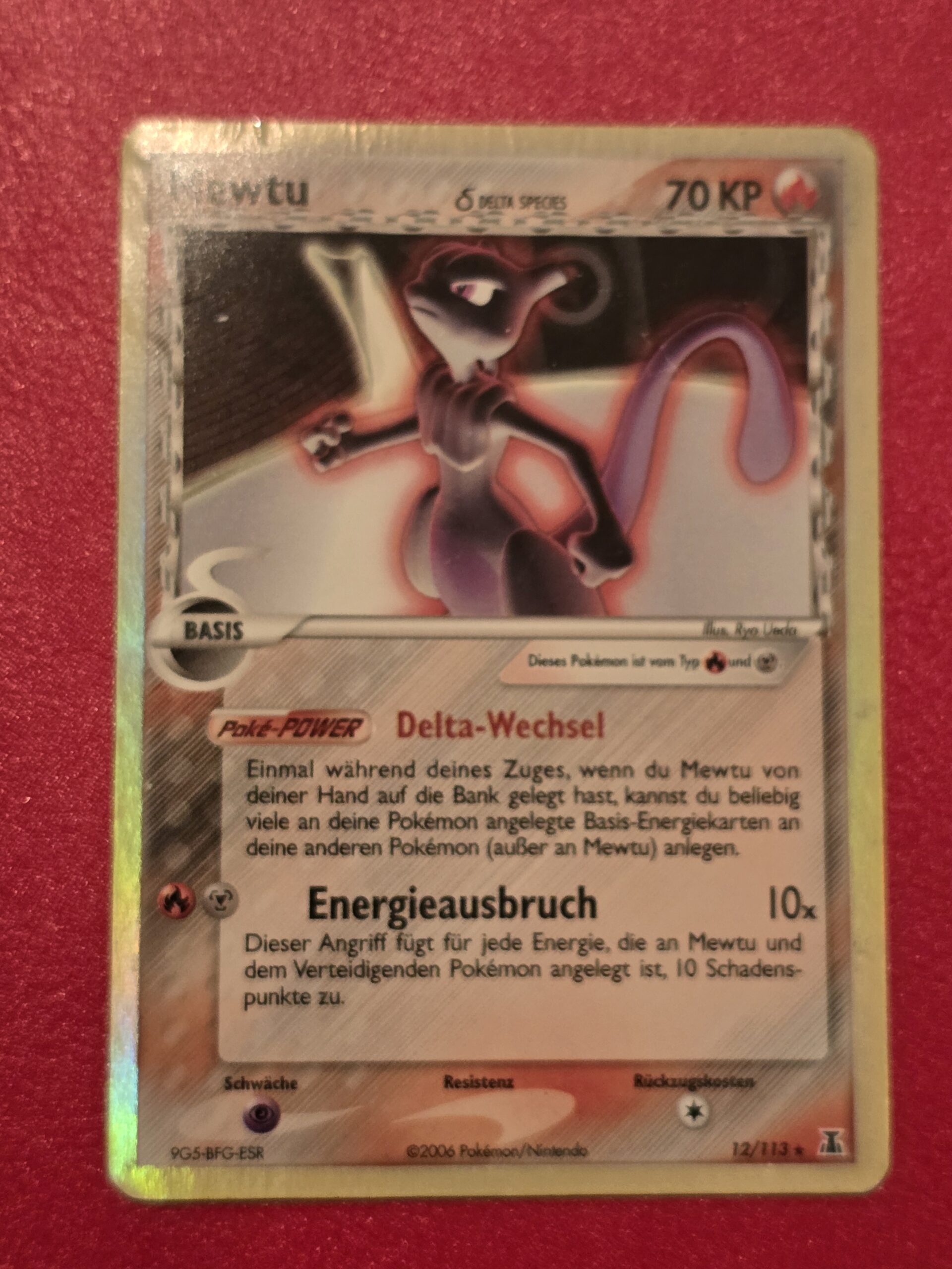 Mewtwo #12/113 Pokemon Delta Species – PokeBiH