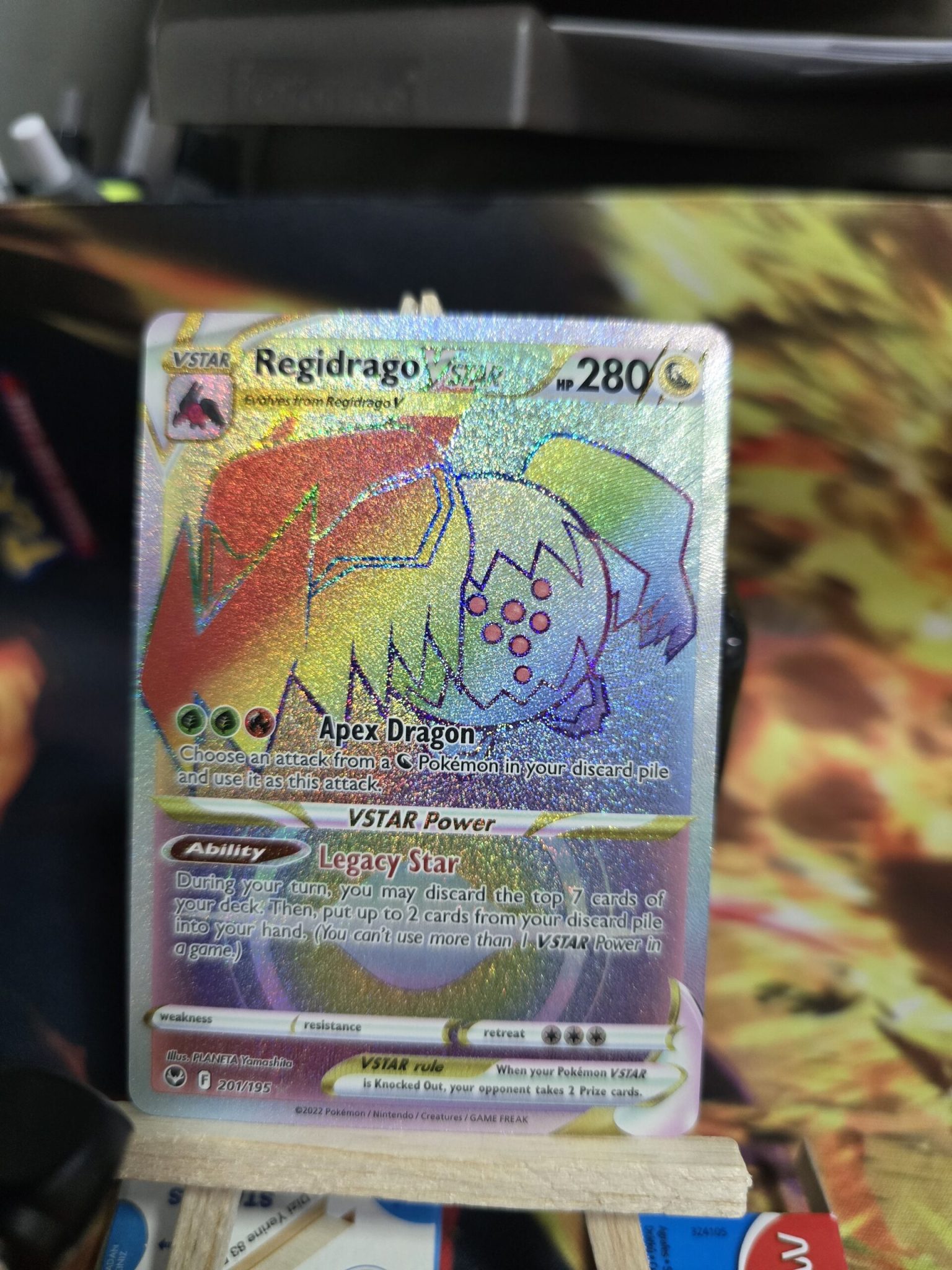 Regidrago VSTAR 201/195 Pokemon Silver Tempest – PokeBiH