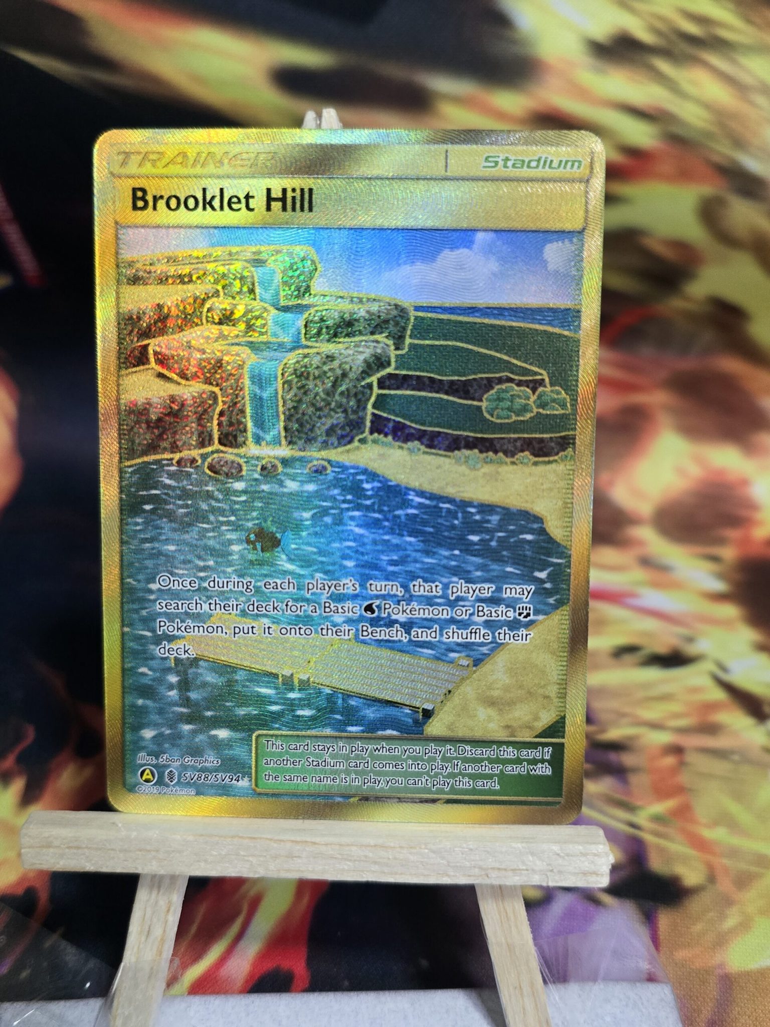 Brooklet Hill #SV88 Pokemon Hidden Fates – PokeBiH