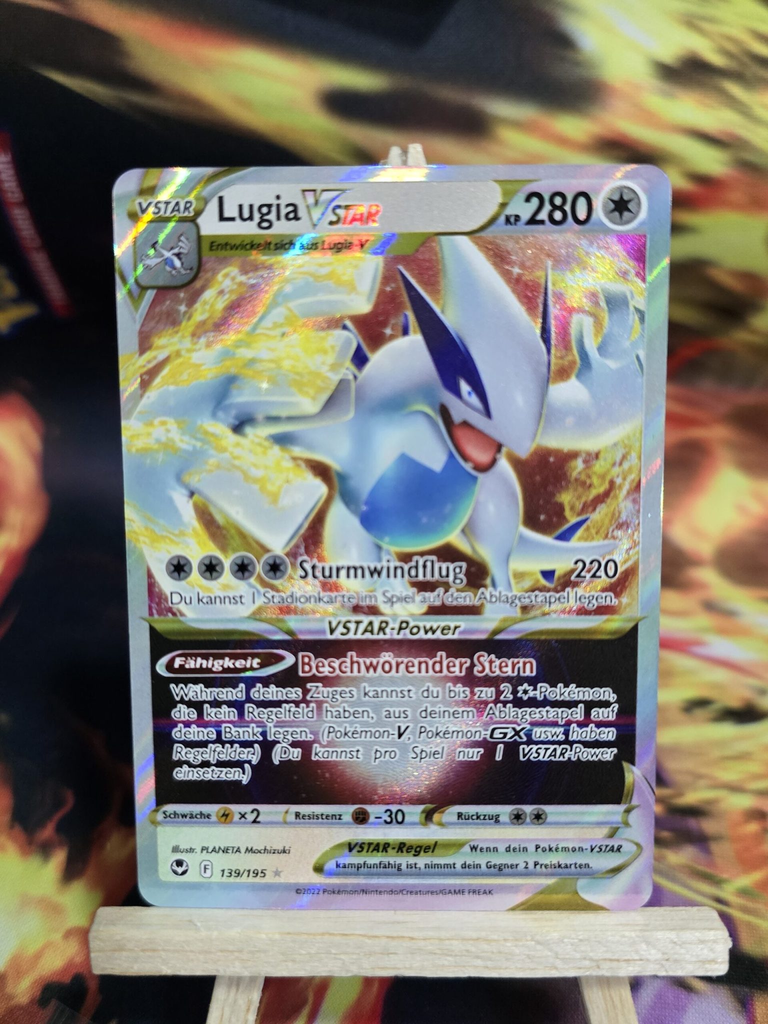 Lugia VSTAR #139/195 Pokemon Silver Tempest – PokeBiH