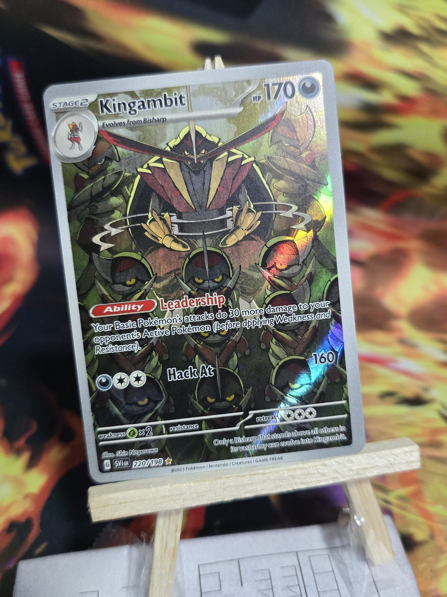 Kingambit #220/198 Pokemon Scarlet & Violet – PokeBiH
