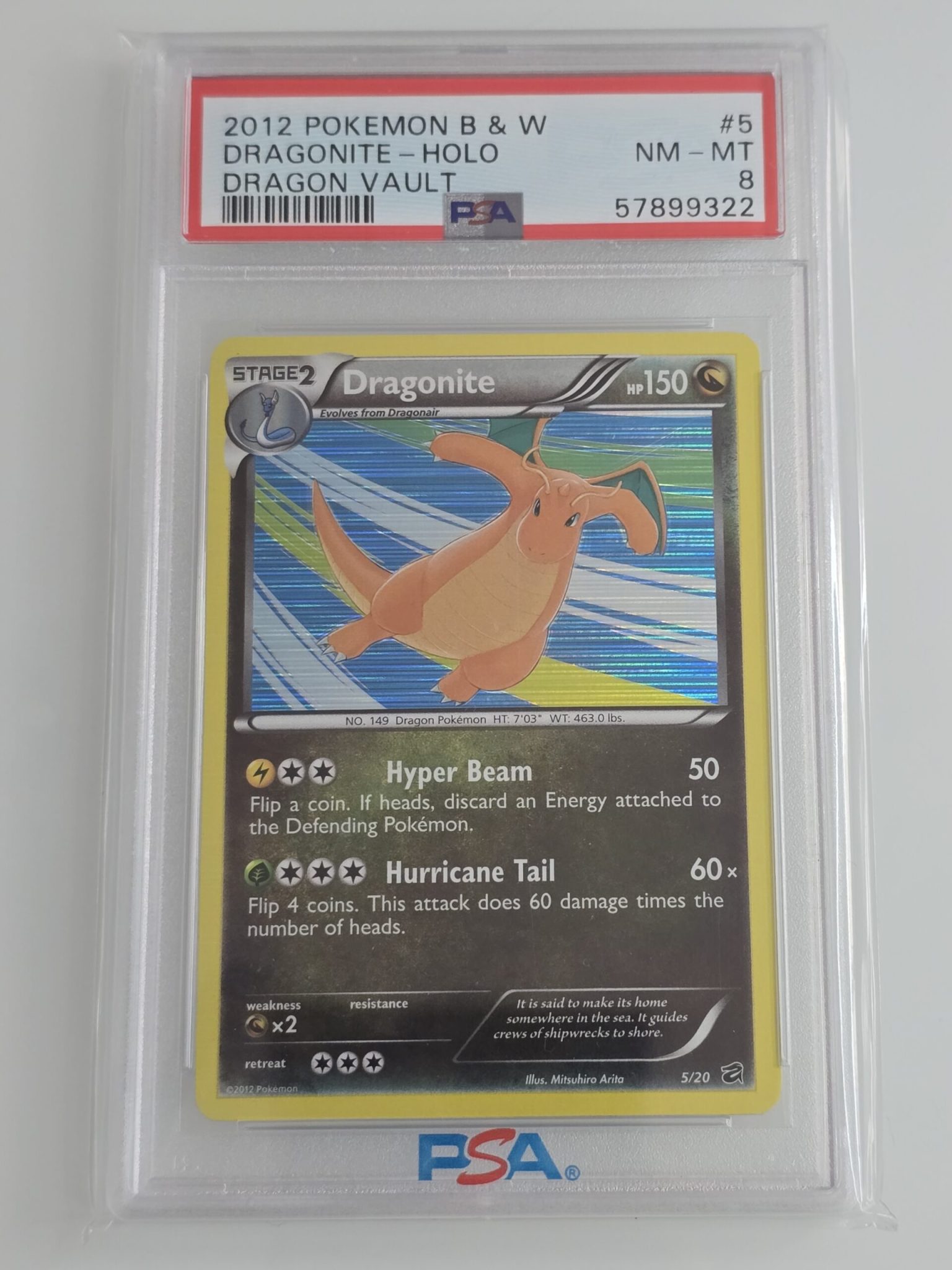 Dragonite #5/20 Pokemon Dragon Vault – PokeBiH