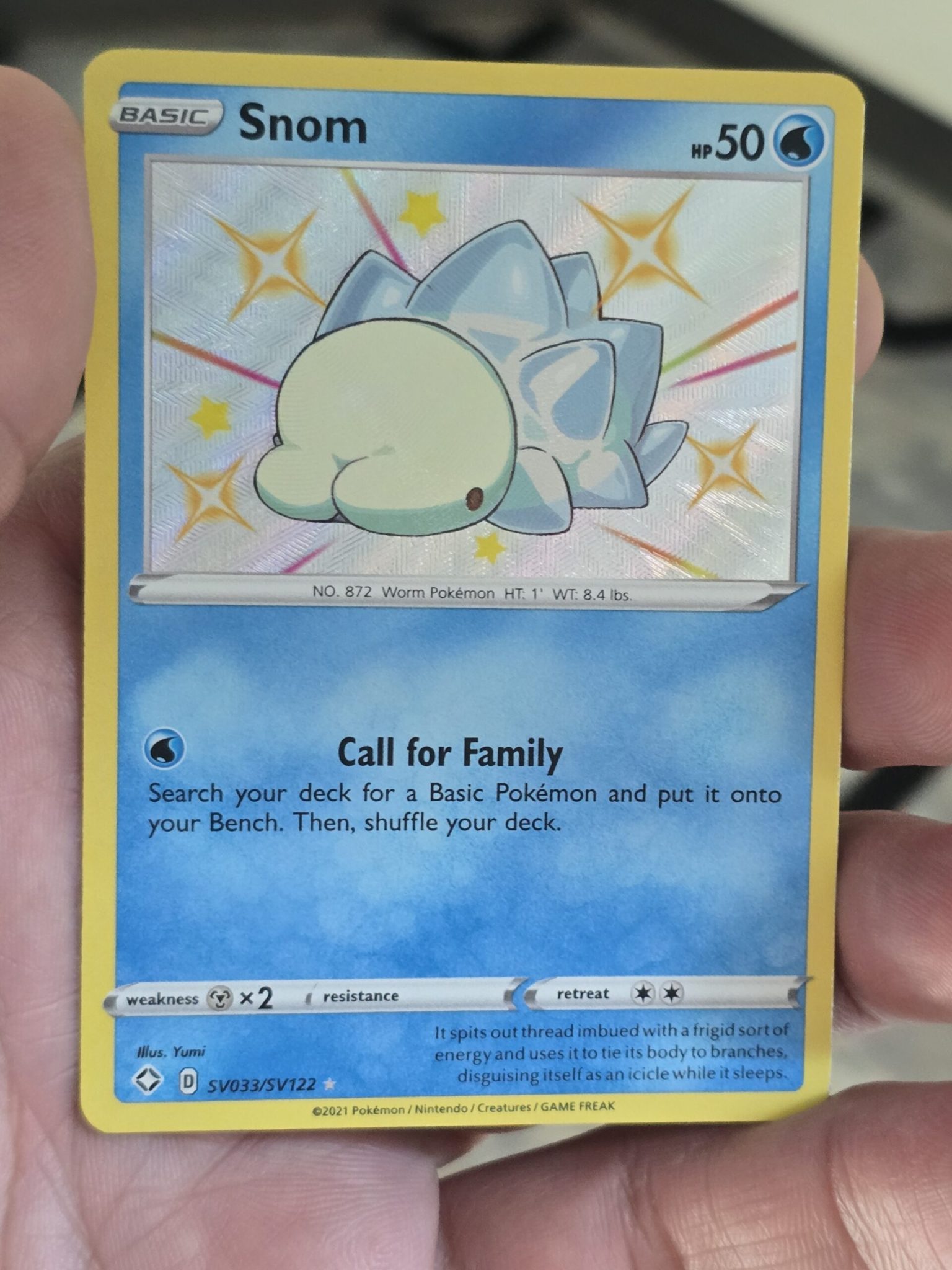Snom #SV033 Pokemon Shining Fates – PokeBiH