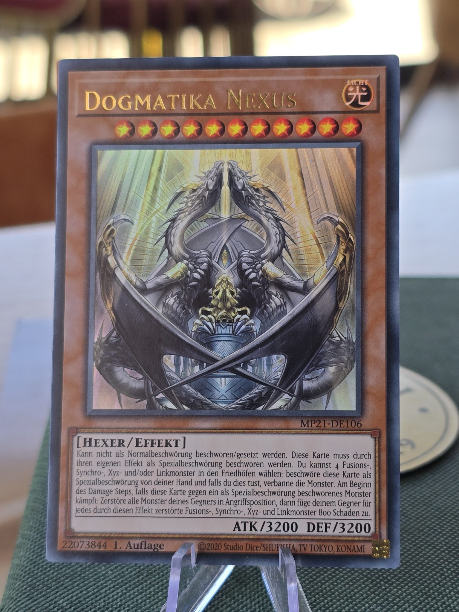 Dogmatika Nexus MP21-EN106 YuGiOh 2021 Tin of Ancient Battles Mega Pack ...