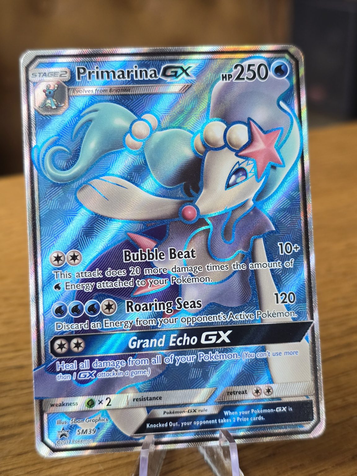 Primarina GX #SM39 Pokemon Promo – PokeBiH