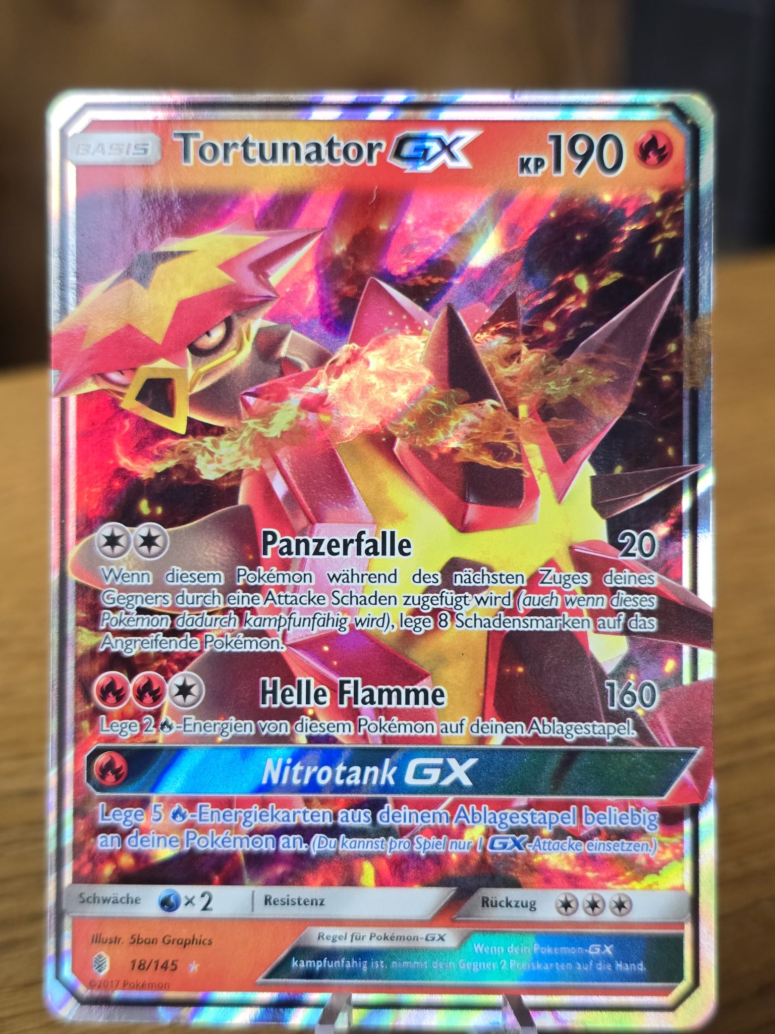 Turtonator GX 18/145 Pokemon Guardians Rising – PokeBiH